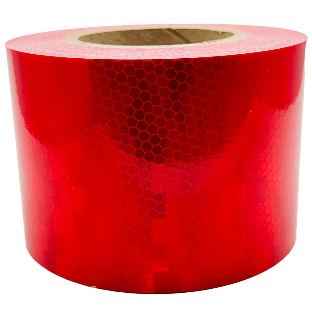 Red Reflective Material Flame Retardant Reflective Tape | UL Certified