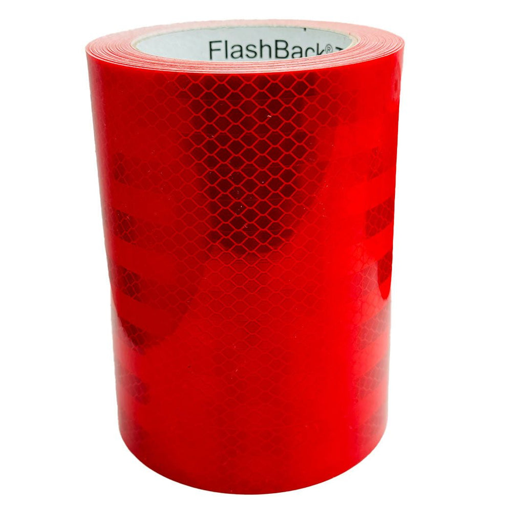 Red Reflective Tape | Free UK Delivery | UK Supplier. — Flashback Tape
