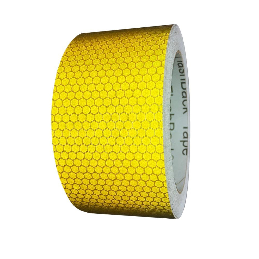 Yellow Glass Bead Reflective Tape | FlashBack® Tape — Flashback Tape